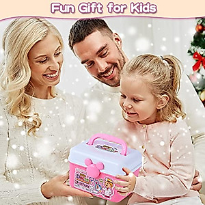 BAIAI 40 Pcs Doctor Kit for Kids 3-8: Toddler Toys Ages 2-4 Girls Educational Toy Doctor Playset for Girls Ages 3-6 Christmas Stocking Stuffers for Kid Doctor Kit for Toddlers 3-5