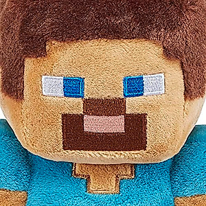 Mattel Minecraft Basic Plush Character Soft Dolls, Video Game-Inspired Collectible Toy Gifts for Kids & Fans Ages 3 Years Old & Up