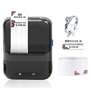 Barcode Thermal Printer Bluetooth 58mm bar Code Label Wireless Portable Handheld Thermal Label Printer 2 inch Free APP iOS Android PC