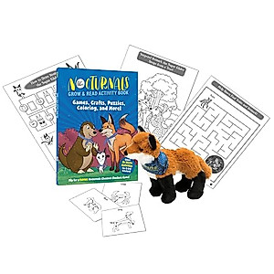 The Nocturnals Grow & Read Activity Box: Early Readers, Plush Toy, and Activity Book - Level 1–3
