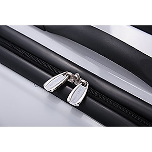 Rockland Departure Hardside Spinner Wheel Luggage, Newyork, Carry-On 20"