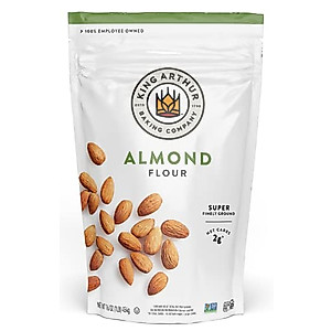 King Arthur, Almond Flour, Certified Gluten-Free, Non-GMO Project Verified, Certified Kosher, Finely Ground, 16 Ounces