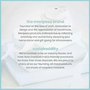 Mariposa Sand Dollar Platter White Large