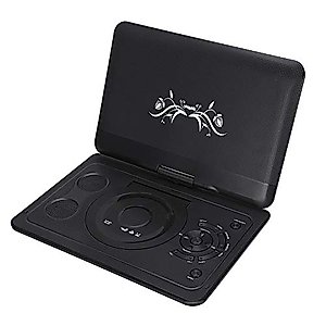 Portable DVD Player, HD TV Car Travel DVD Player Video Player with 13.9inch 800*480 Resolution 16:9 LCD Swivel Screen for Home/ Office/ Vehicle, Built-in 3D Audio Processing and Stereo Speakers(US)