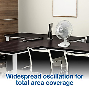 Air King 9102 12-Inch 3-Speed Oscillating Table Fan