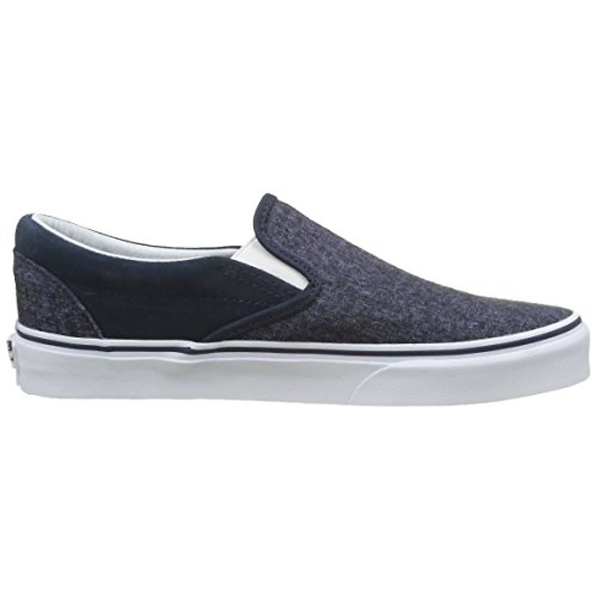 Vans Men's Classic, Check Foxing Cool Blue White, 7.5