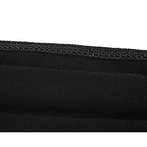 Reusable Face Mask Mouth Mask Pleated Black Cotton USA Made 1 Pack