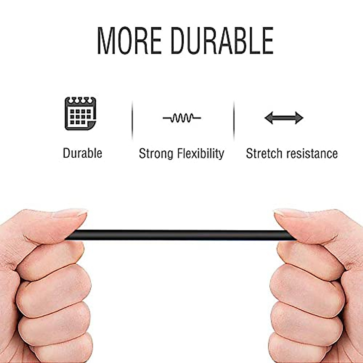 Replacement USB Charging Charger Cable Cord Compatible with for Beats by Dr Dre Powerbeats 2 3 and Studio Solo 3 2 2.0 Wireless Headphones Earphones