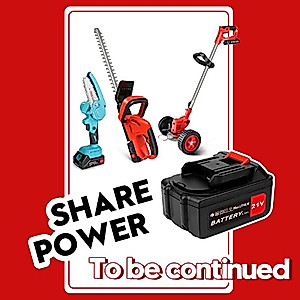 Electric hedge trimmer cordless 21V 3000mAh Battery Hedge Trimmer 22-Inch Power Hedge Trimmer With Battery And Charger, Dual Action Blade 3/5" Cut Capacity, 1500 RPM Bush Trimmer Cordless Outdoor Tool