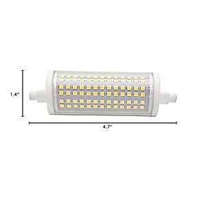 WELESHEI R7s Led Bulb 118mm 30w Dimmable Bulbs Led Halogen Replacement 300 Watt J Type Double Ended T3 R7s Base 300w Equivalent Floodlight for Garage Lighting Floor Standing Light 3000k