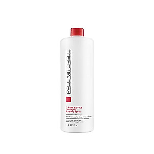 Paul Mitchell Fast Drying Sculpting Spray, Medium Hold, Touchable Finish, For All Hair Types, 33.8 Fl Oz