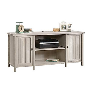 Sauder Costa Credenza, Chalked Chestnut finish