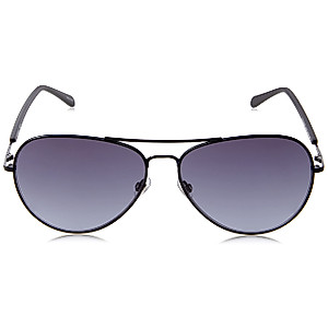 Fossil mens Fossil Male Style Fos 3104/G/S Sunglasses, Matte Black, 61mm 14mm US