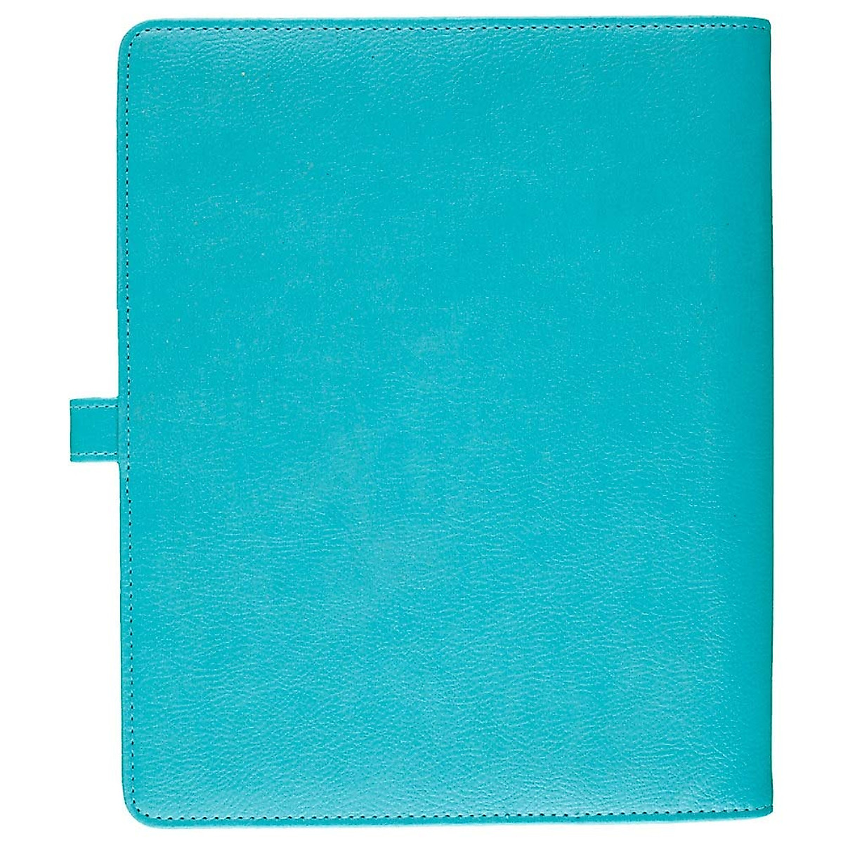 AT-A-GLANCE, Undated, 5-1/2" x 8-1/2", Desk Size, 7-Ring, Faux Leather Fashion, Teal (DR1118-040-42)