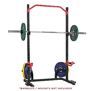 Sunny Health & Fitness Power Zone Squat Stand Power Rack Cage - SF-XF9931