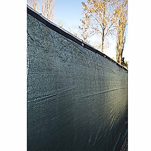 TruePower Privacy Fence Screen 5' Tall x 50'' Long - Green for Patio, Deck, Balcony, Backyard, Fence, Apartment Privacy