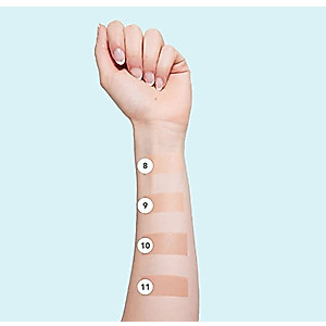 TULA Skin Care Radiant Skin Brightening Serum Skin Tint SPF | Facial Sunscreen Provides Broad Spectrum SPF 30 Protection, Tinted, Serum-Light Formula Brightens and Evens Skin | Shade 09, 1.0 fl. oz.