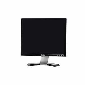 17" Dell 1708FPb DVI Rotating LCD Monitor w/USB Hub (Silver/Black) - Rotates to Portrait or Landscape View!