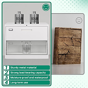 Letaya Metal Lateral File Cabinets with Lock, 2 Drawer Steel Wide Filing Organization Storage Cabinets,Home Office Furniture for Hanging Files Letter/Legal/F4/A4 Size (White-2 Drawer)