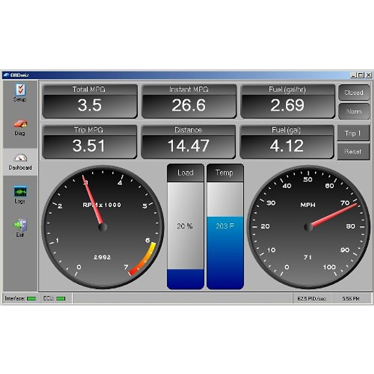 OBDLink LX OBD2 Bluetooth Scanner for Android and Windows