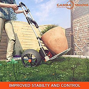 CAMBA Moova Hand Truck; Folding Cart and Dolly; Stair Climbing Wheel Technology; Heavy Duty 220lbs Load Capacity
