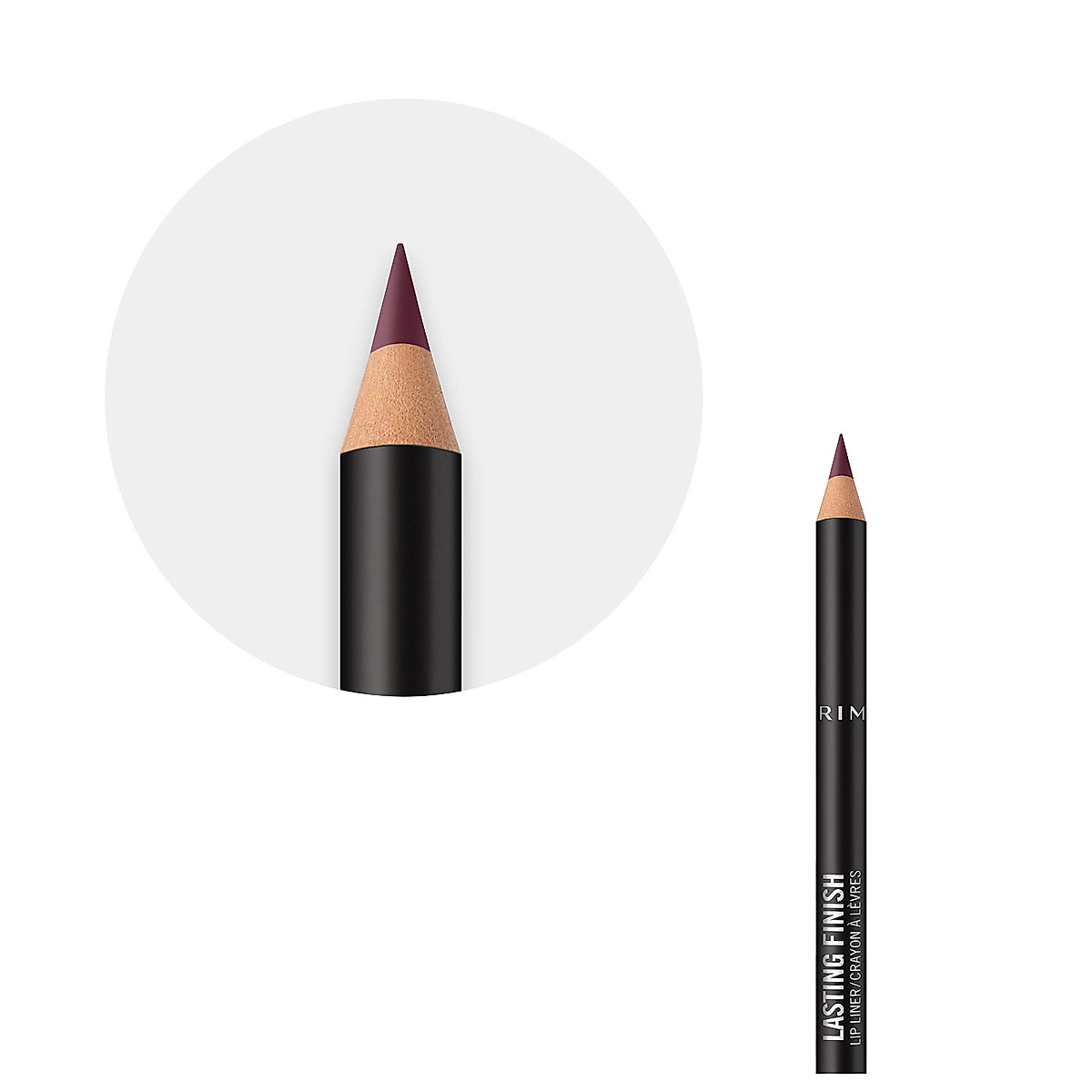 Rimmel Lasting Finish 8HR Soft Lip Liner Pencil - Vibrant, Blendable Formula to Lock Lipstick in Place for 8 Hours - 850 Underground, .04oz