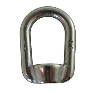 US STAINLESS Stainless Steel 316 Type 804 US Shape Lifting Eye Nut 1/4" UNC Marine Grade Pitch of 20