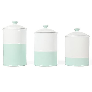 Martha Stewart Canister Set, 6-Piece, Two-Tone