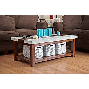 Sterilite Tall Weave Baskets (6-Pack) and Storage Boxes (12-Pack)