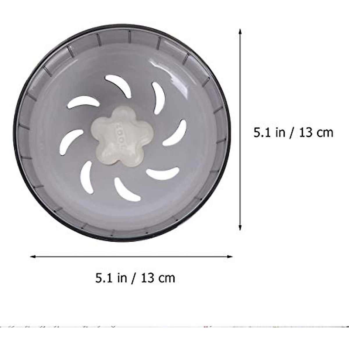 ISMARTEN Pet Hamster Running Wheel Toy Roller Round Silent Cage Exercise Wheel Silent Spinner for Small Pet Hamsters Mice Rat Gerbils