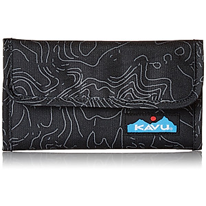 KAVU Mondo Spender Outdoor Backpack, Black Topo, One Size