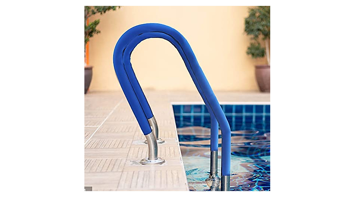 Swim Safely with Frantie 8 Feet Pool Handrail Cover | Slip-Resistant ...