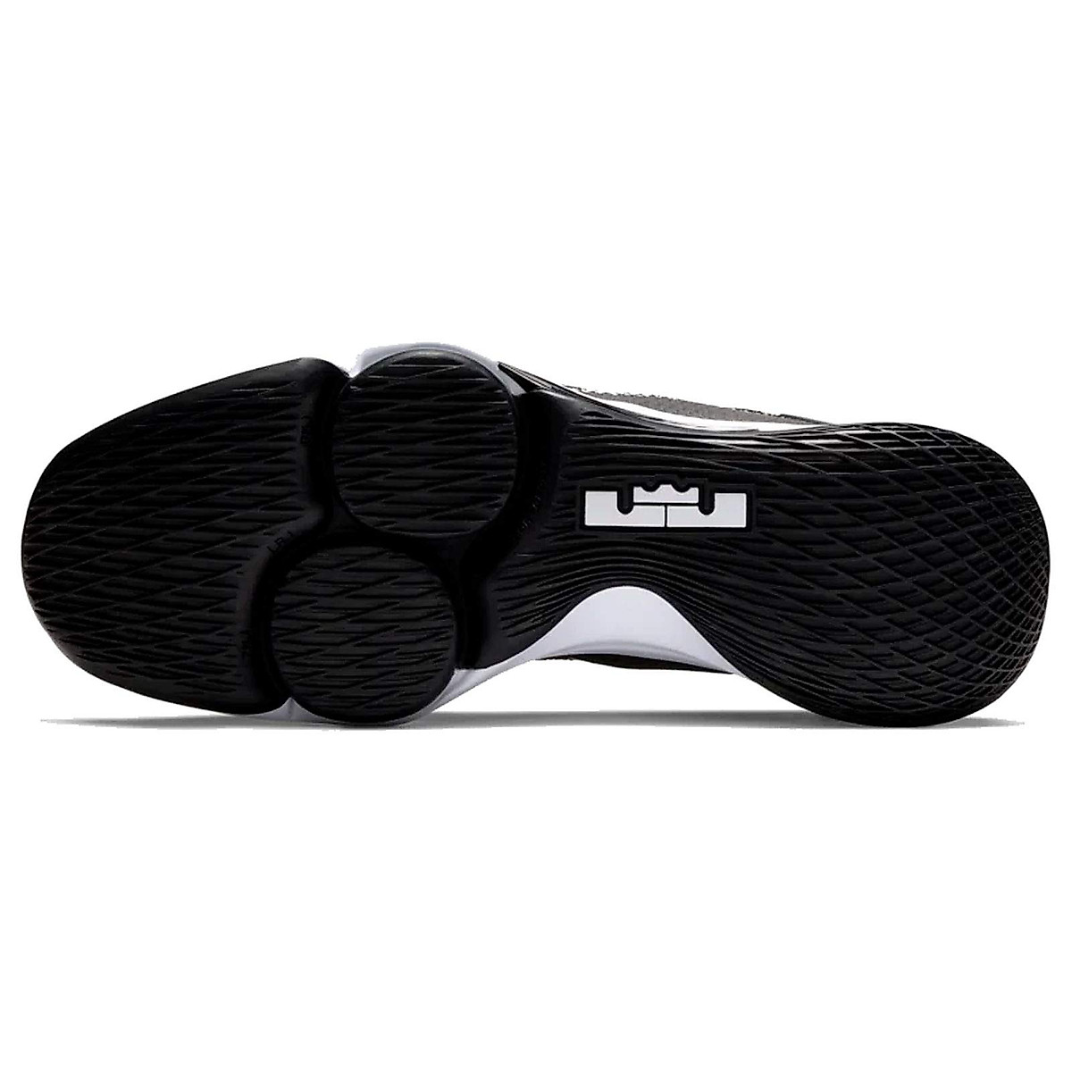 Nike Men's Basketball Shoes, Multicoloured Black White Iron Grey Pure Platinum 001, 9.5 UK