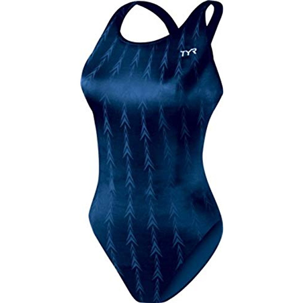 TYR Women's Fusion 2 Aeroback Swim Suit (Navy, 22 -Inch)