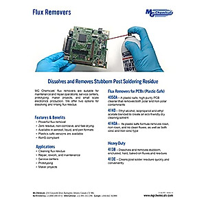 MG Chemicals 4140A Flux Remover for PC Boards, 1 Quart Bottle