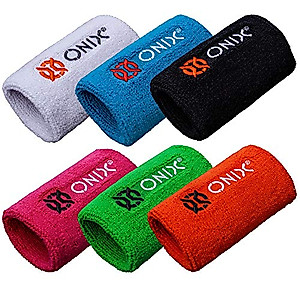ONIX Pickleball Sweat Absorption Wristband — Orange