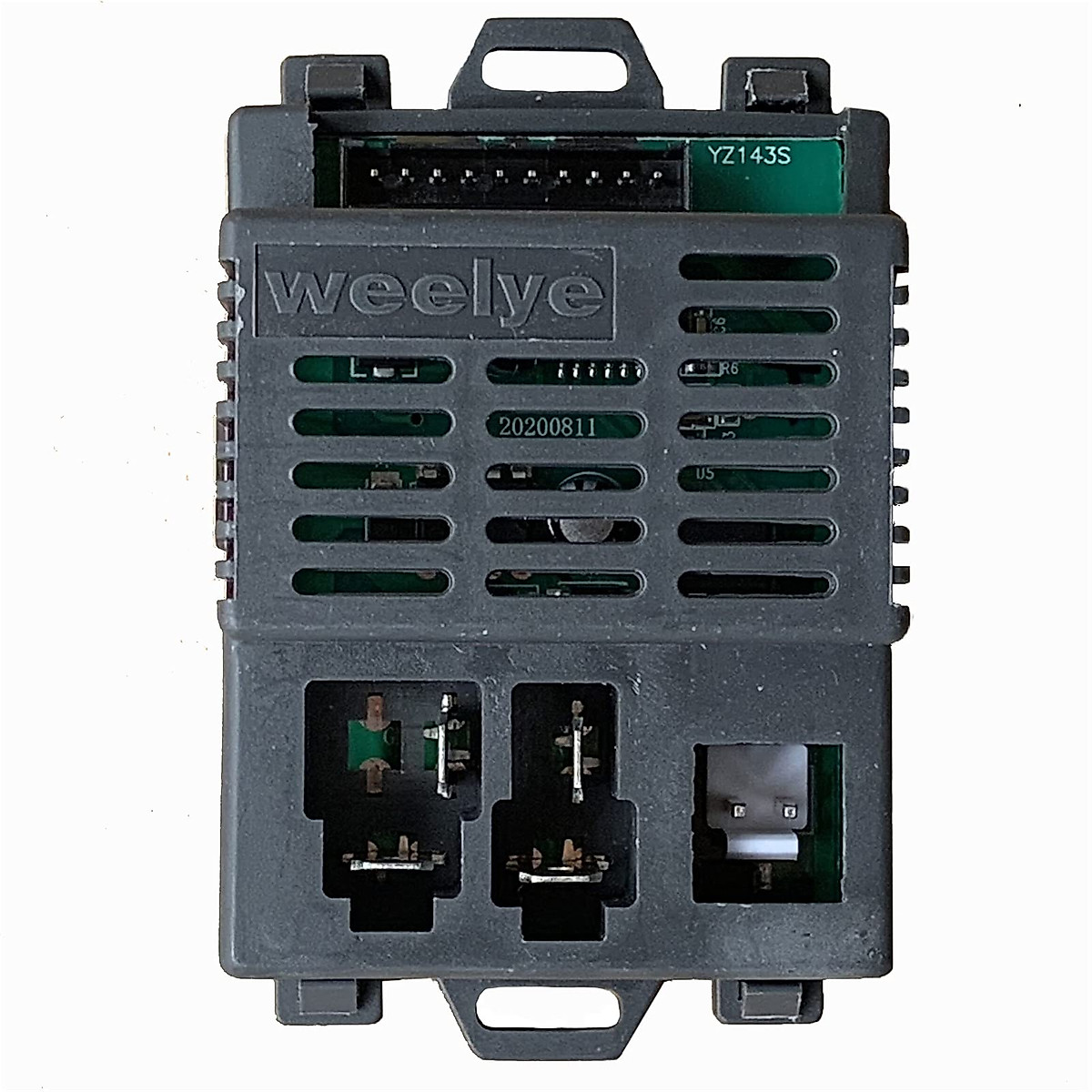 weelye RX25 6V Kids Powered Ride on car 2.4G Bluetooth Remote Control and Receiver Kit Controller Control Box Accessories for Children Electric Ride On Car Replacement Parts