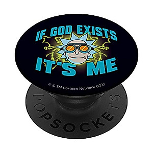 Rick and Morty If God Exists PopSockets Swappable PopGrip