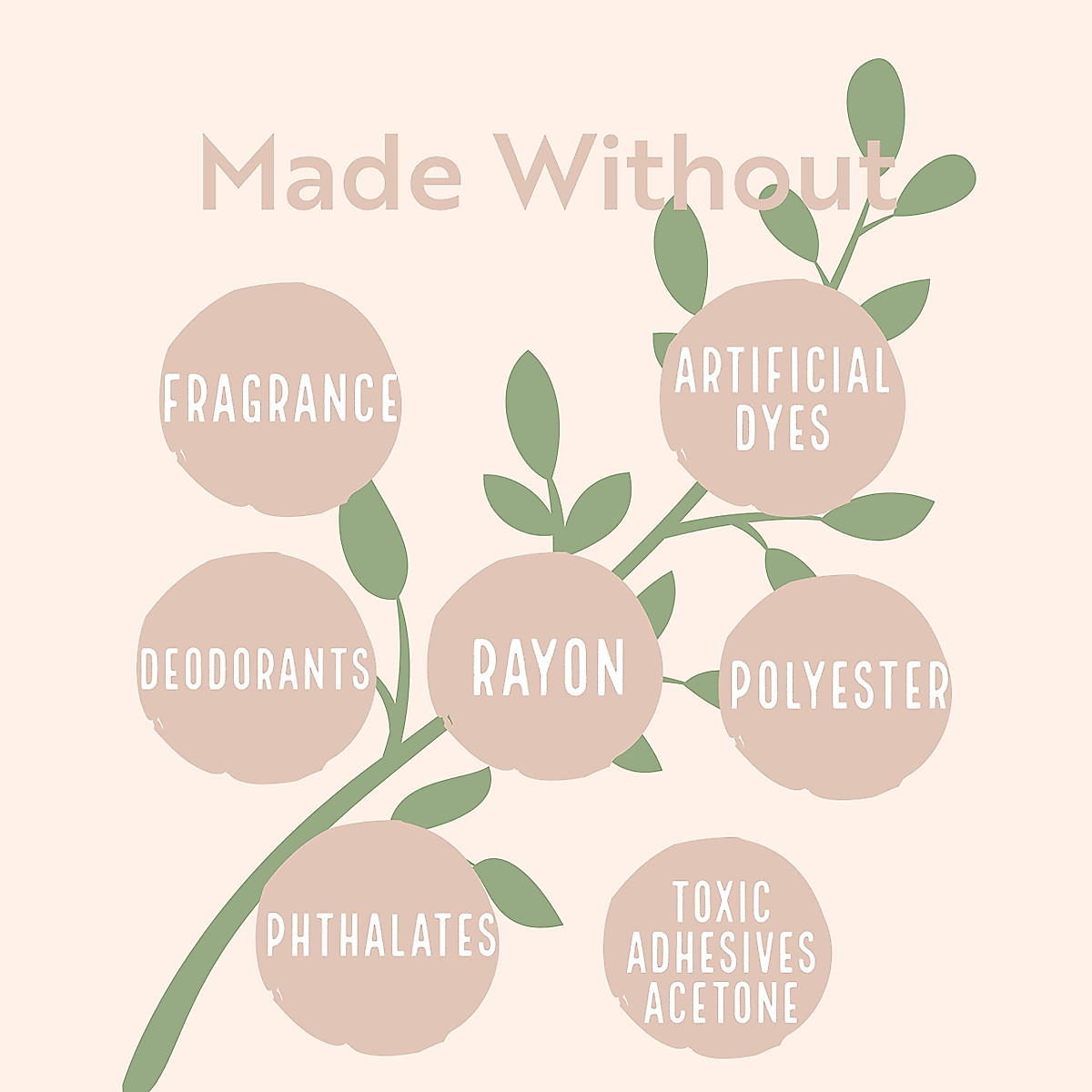 Claene Organic Cotton Panty Liners, Unscented, Panty Liners for Women, Thin, Cruelty-Free, Breathable Organic Panty Liners for Women, Light Incontinence, Natural, Vegan, Menstrual (Regular, 50 Count)