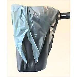 HEAVY Dootie Bags® VERY LARGE Dog and Cat Waste Poop Bags. 100 Count Strong Multi-Use, Leakproof with EZ Tie Handles and Gussets. Made with Corn Starch. Fits GoGo Stik and Swivel Bin Pooper Scoopers.