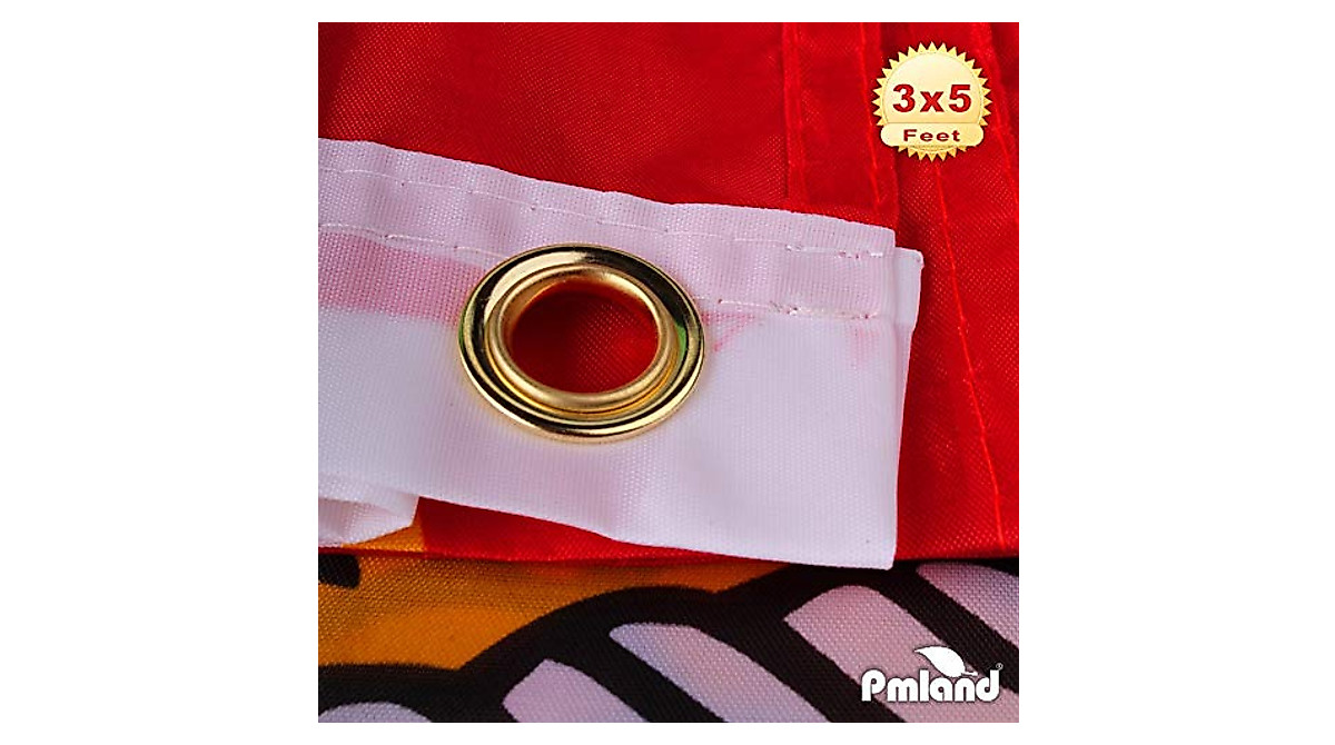 USMC Flag 3x5 ft - Vivid Color Polyester Indoor Outdoor Flag