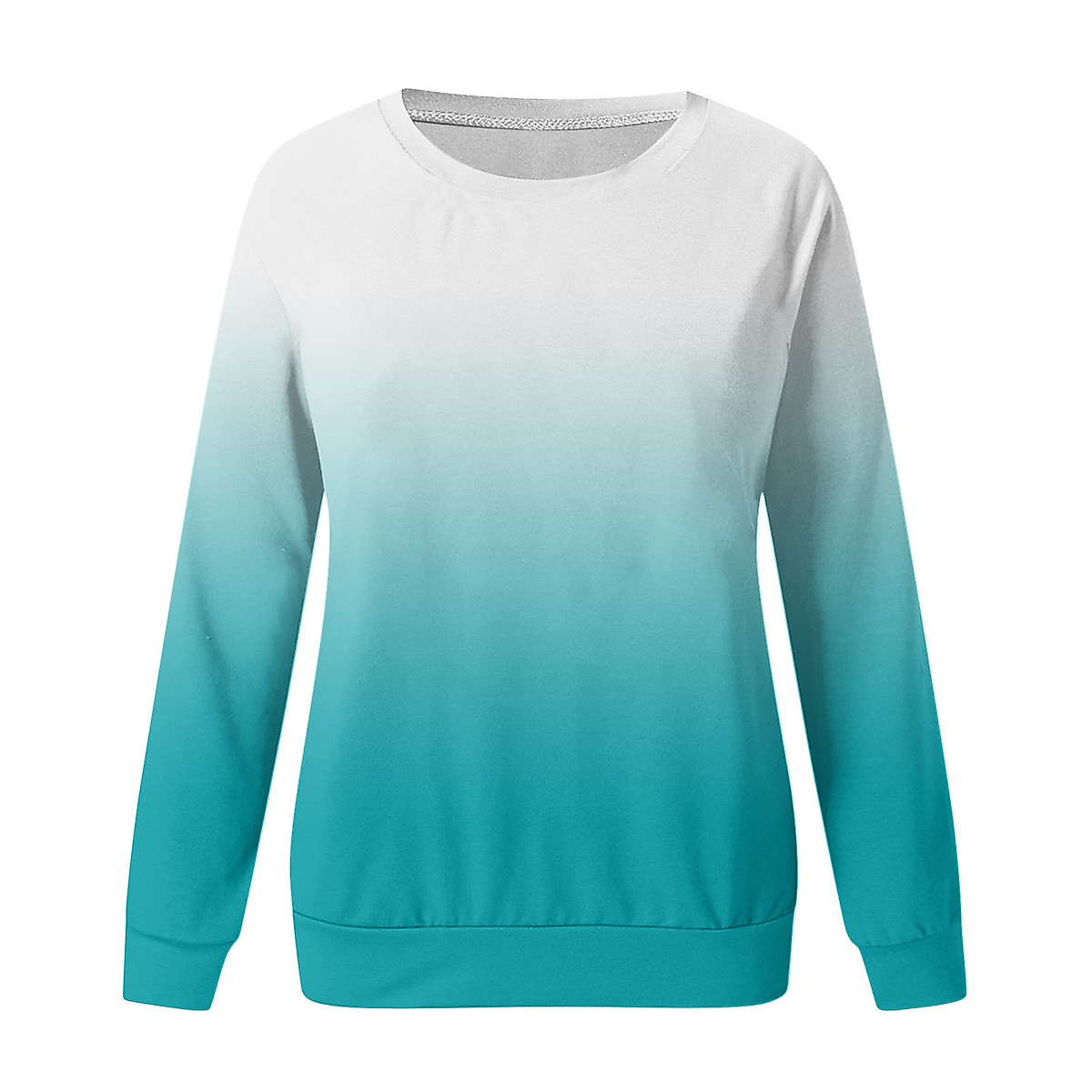 Crewneck Sweatshrit For Women Long Sleeve Shirts Trendy Relaxed Fit Casual Tops Oversized
