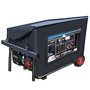ZTTXL Generator Tent Running Cover New, Ultra Heavy Duty Tarpaulin Enclosure, Outdoor Portable All-Weather Generator Rain Shelter for Most 3500w-12000w generators Most The (New) (standard)