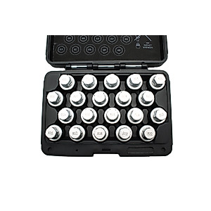 TEMO #807 Anti-Theft Wheel Lug Nut Removal Socket Key 3436 for Audi