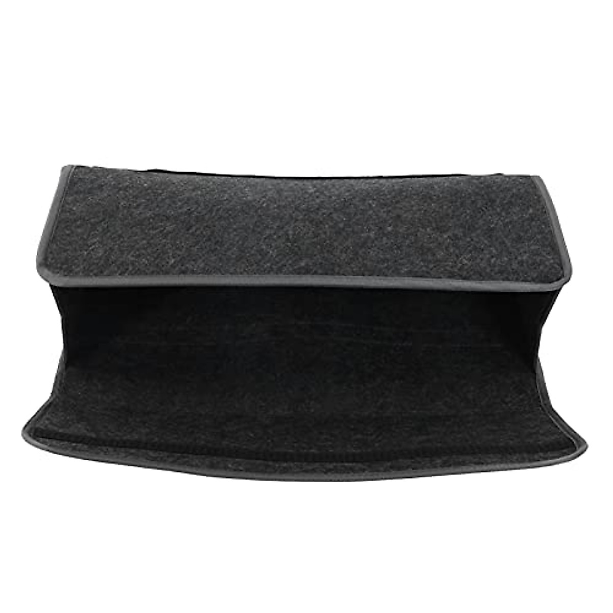 Dawnleague Felt Storage Box Portable Foldable Car Trunk Organizer Case Auto Interior Tidying Container Bag