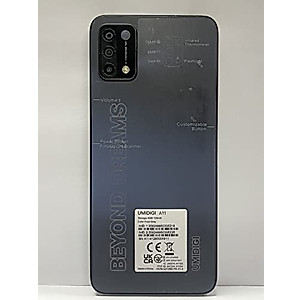 UMIDIGI A11 Cell Phone 6.53" HD+ Full Screen Unlocked Smartphone, 5150mAh Battery Android Phone with Dual SIM (4G LTE) Android 11 (4+128G, Frost Grey)