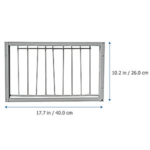 Ipetboom 1Pc Pigeon Door, Iron Birdcages T- House Door Bird Cage Door Pigeon Door Birds House Door for Pet Bird Supplies, 40x26cm
