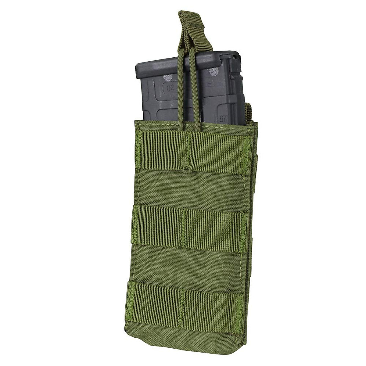 Single M4/M16 Open Top Mag Pouch Color- OD Green