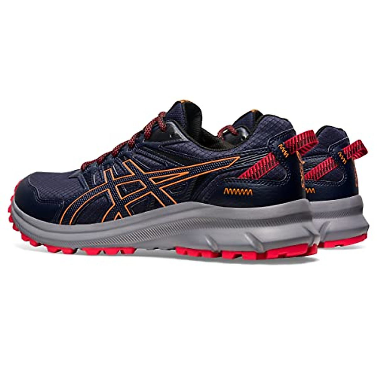 ASICS Men's Trail Scout 2 Running Shoes, 9, Midnight/Sun Peach