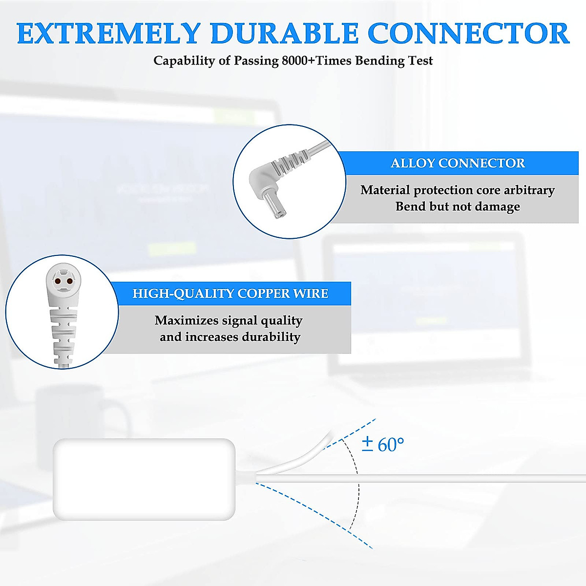 MULTIM 15V 90627870 Hand Vacuum Power Charger Supply Compatible with Black and Decker Dusbuster Handheld Vacuum HHVI315JO42 Replacement 90629039 Spillbuster Power Adapter Cord